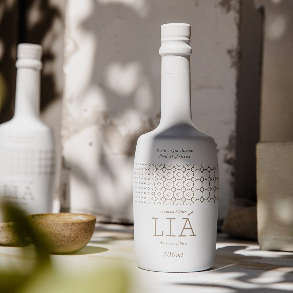 Liá Extra Virgin alyvuogių aliejus stikliniame butelyje 2025/2026 derl – By Moonlight MB